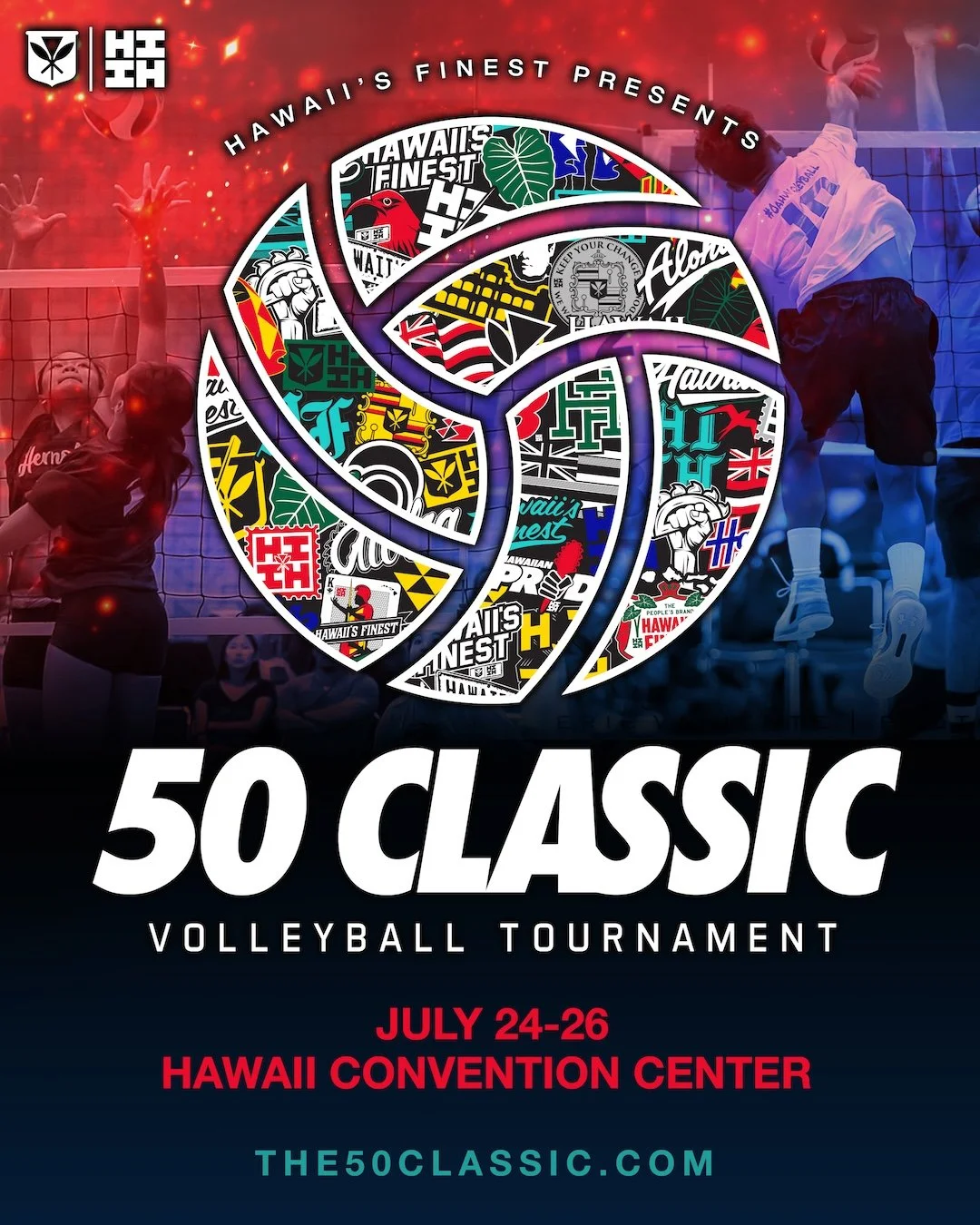 The 50 Classic Volleyball Tournament — Hawaii's Finest
