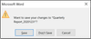 Microsoft Office Alerts | DS Forensics, Inc.