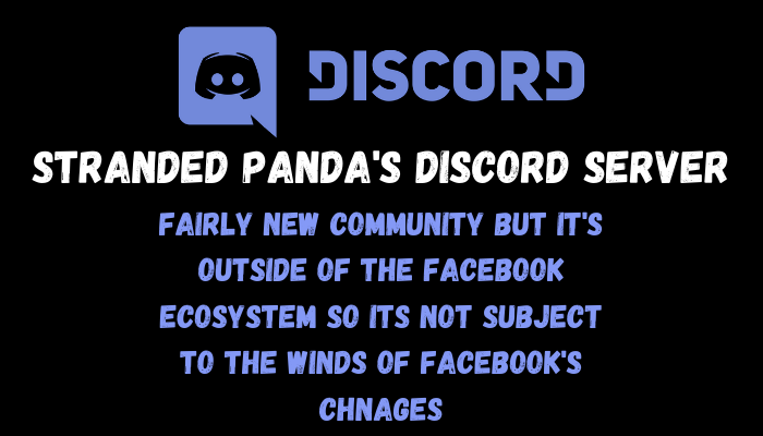 Community — Stranded Panda