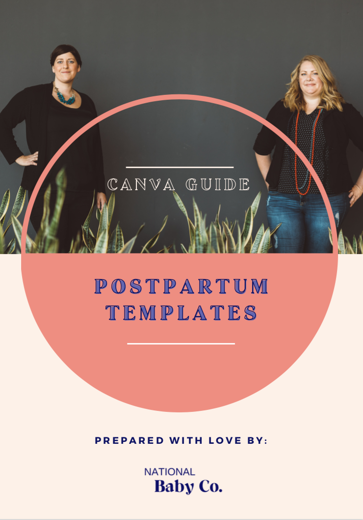 Customizable Handouts for Doula Clients — National Baby Co.