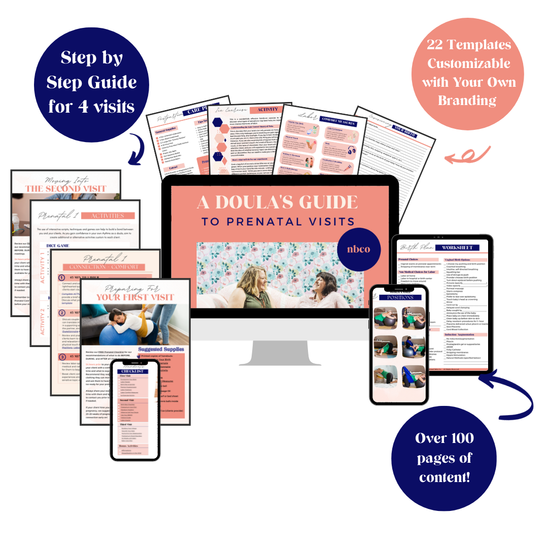 Customizable Handouts for Doula Clients — National Baby Co.