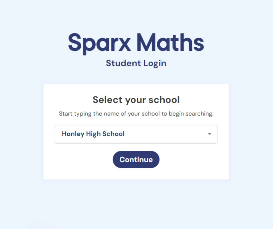 SPARX — HONLEY HIGH SCHOOL