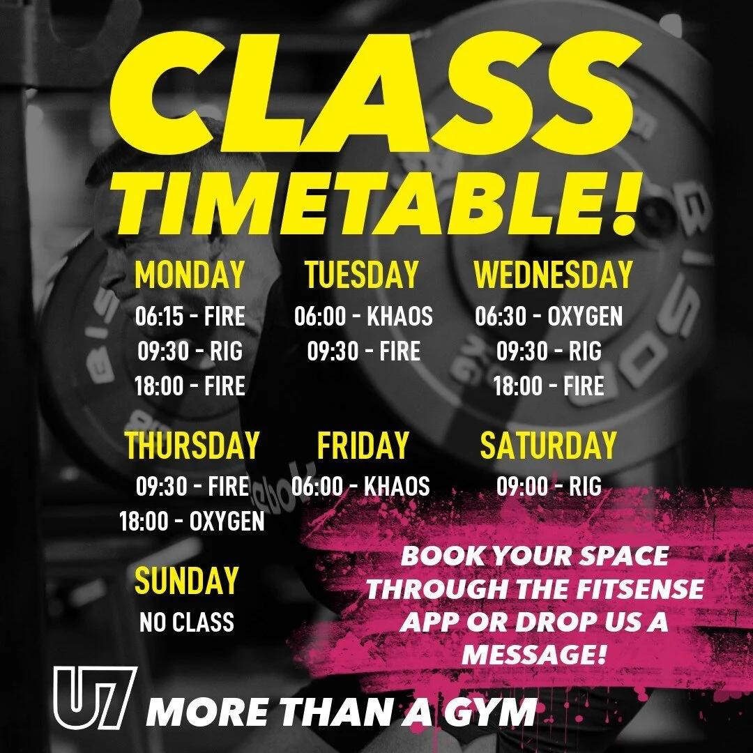 U7 GYM - Exeter's Leading Independent Gym