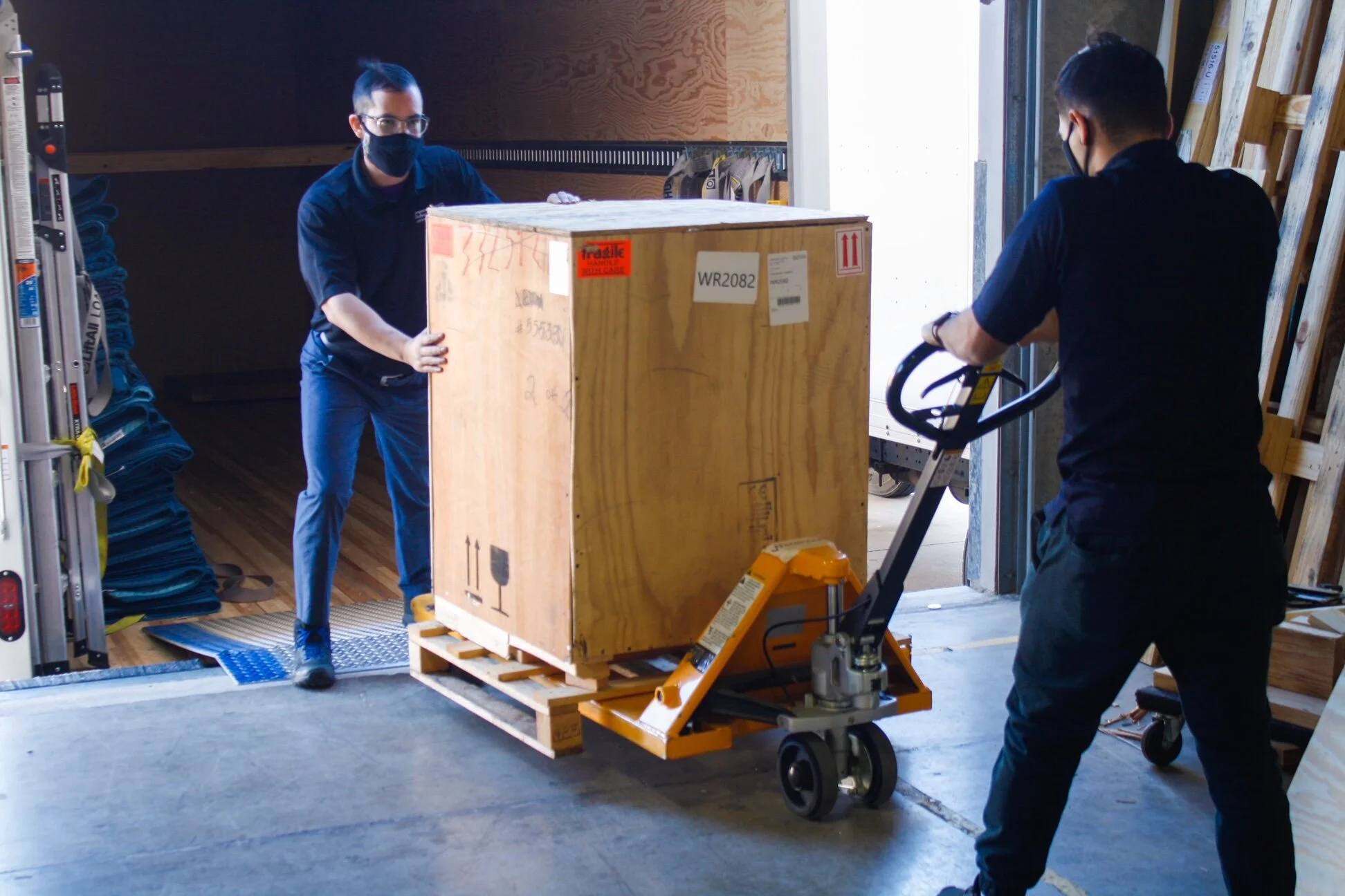 Receiving + Storage — Urbanspace Logistics
