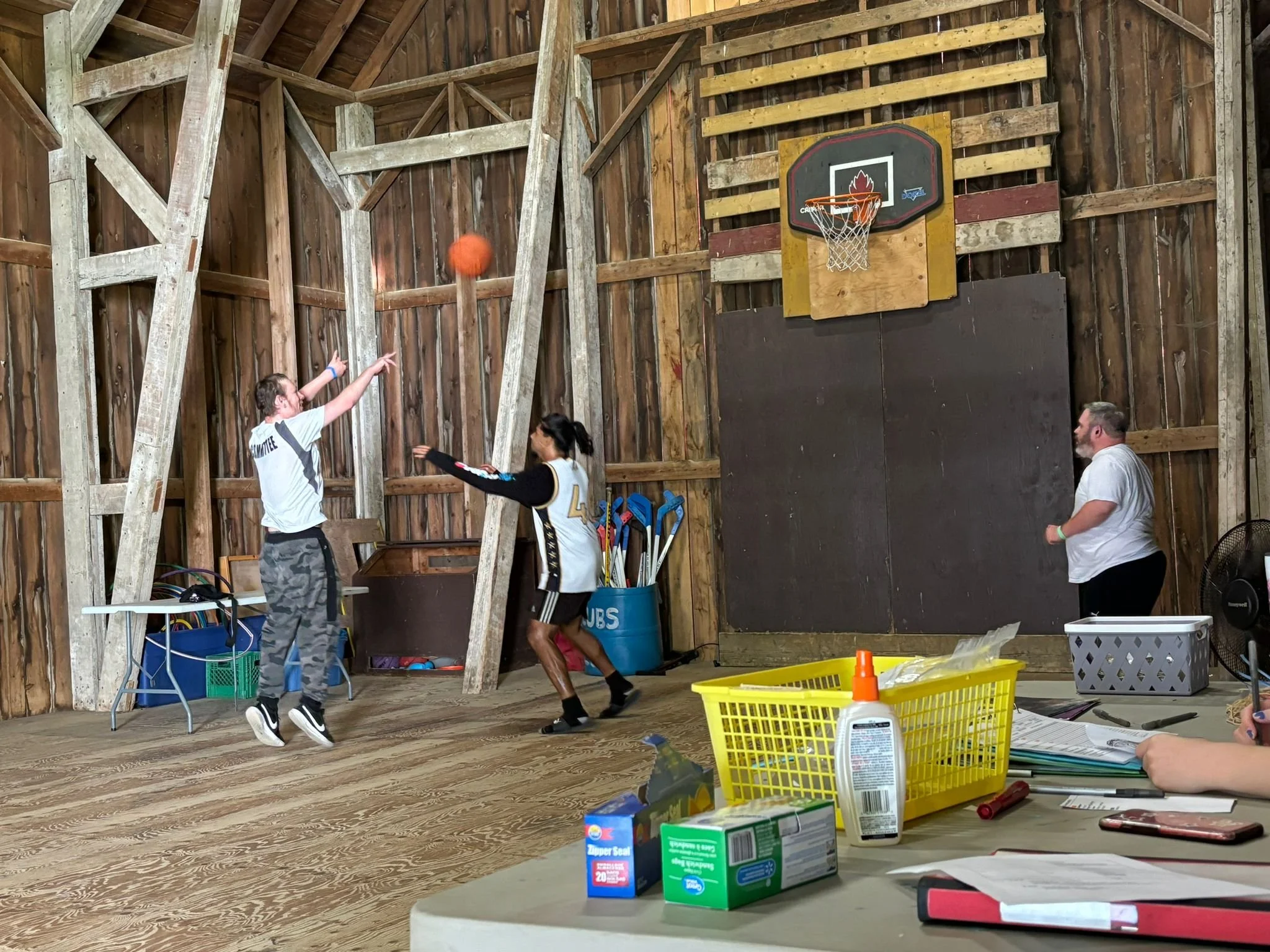 Work at Shadow Lake — Shadow Lake Centre