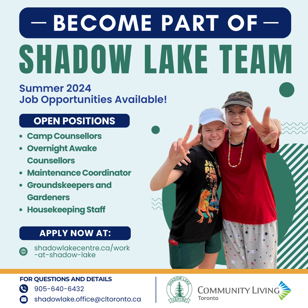Work at Shadow Lake — Shadow Lake Centre