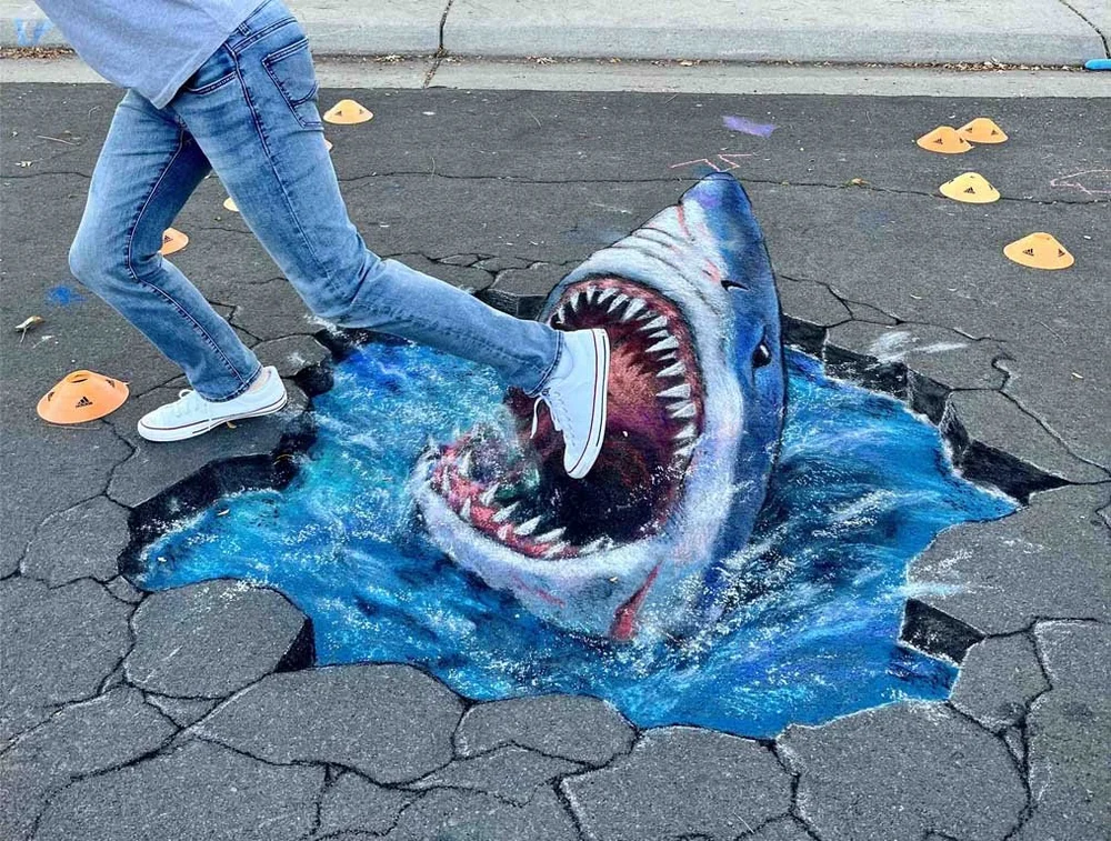 3D Chalk Art — Chris Carlson Art
