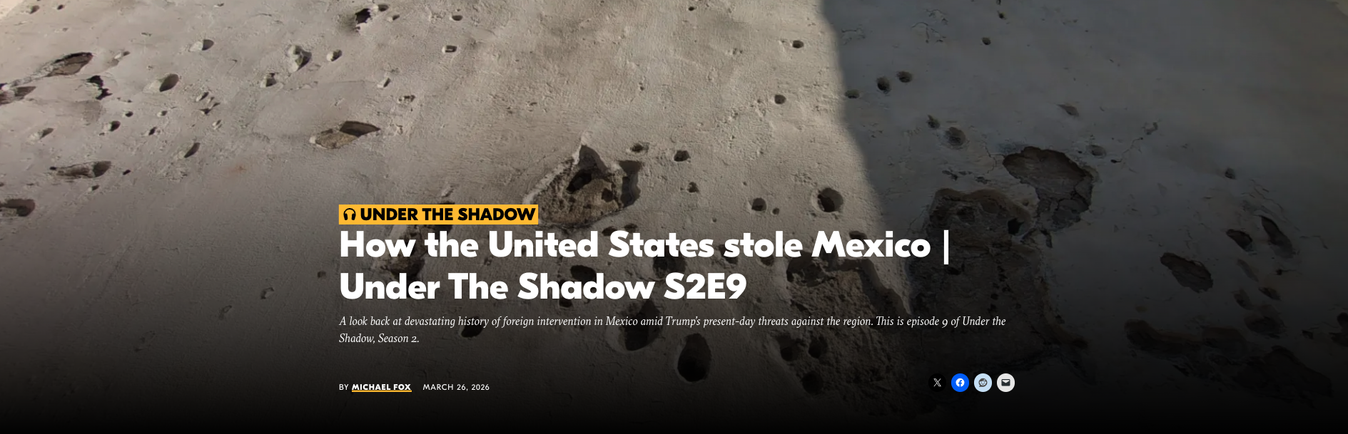 How the United States stole Mexico - The patterns that repeat of now U ...