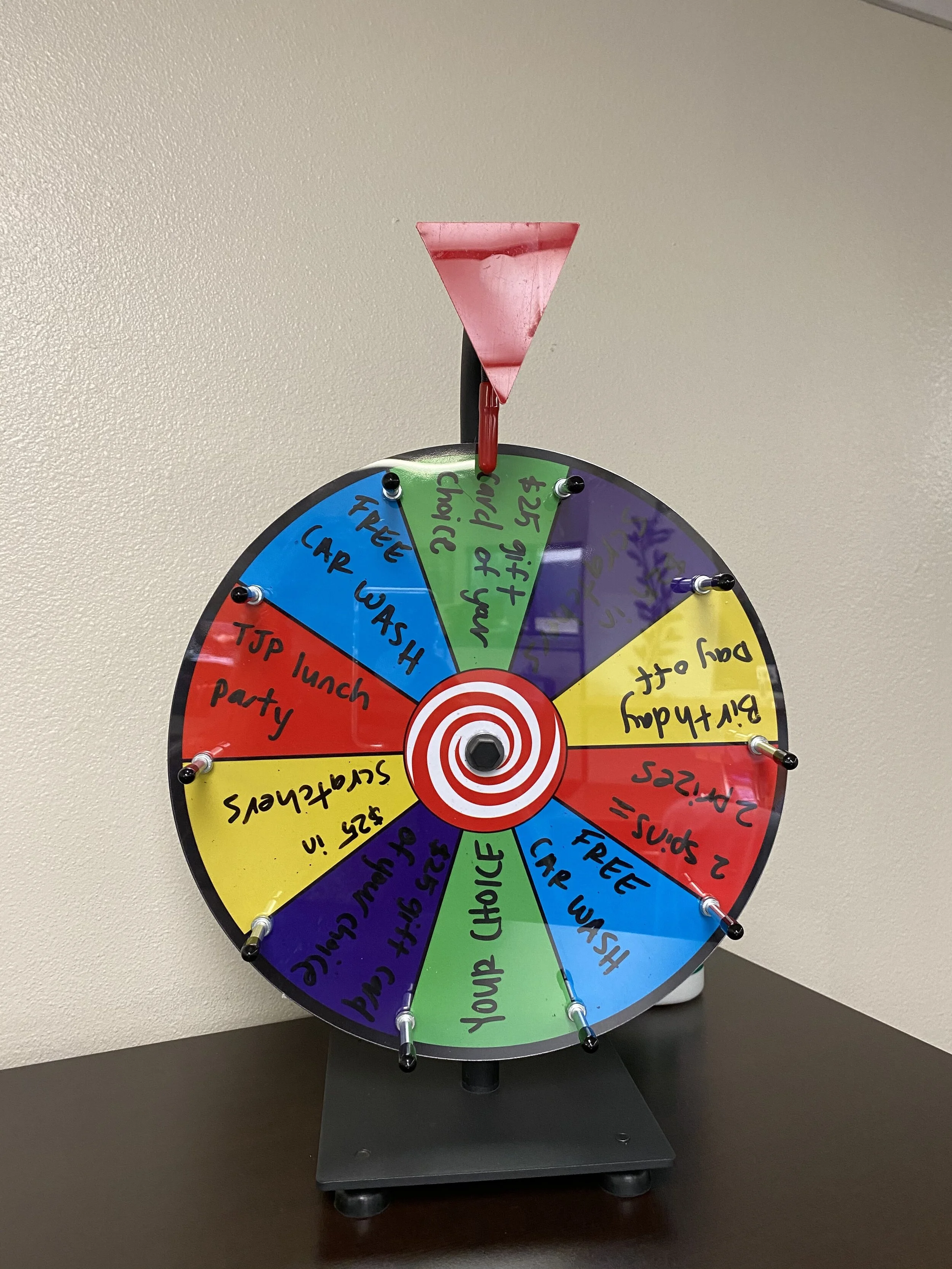 Spin The Birthday Wheel Ted Johnson Propane
