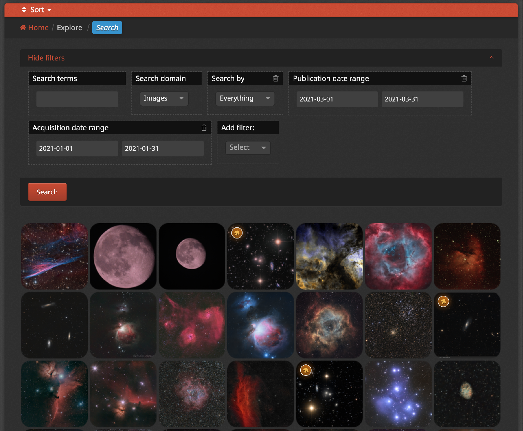 March 2021 update — AstroBin