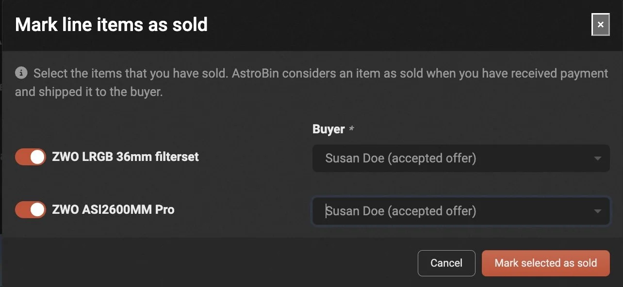 Marketplace — AstroBin