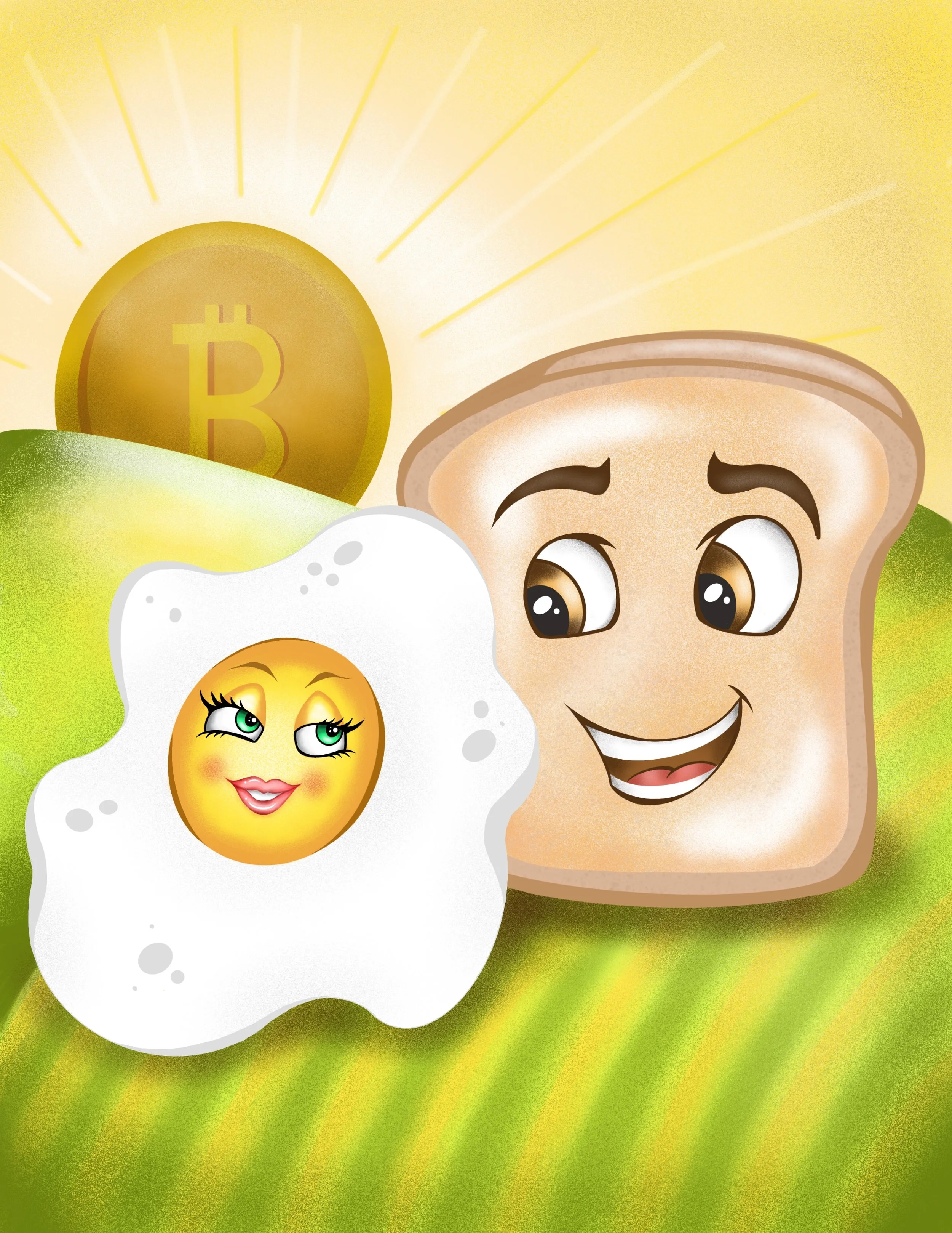 Andi Allen NFT - Crypto Cuisine — Sidewalk Side Studio