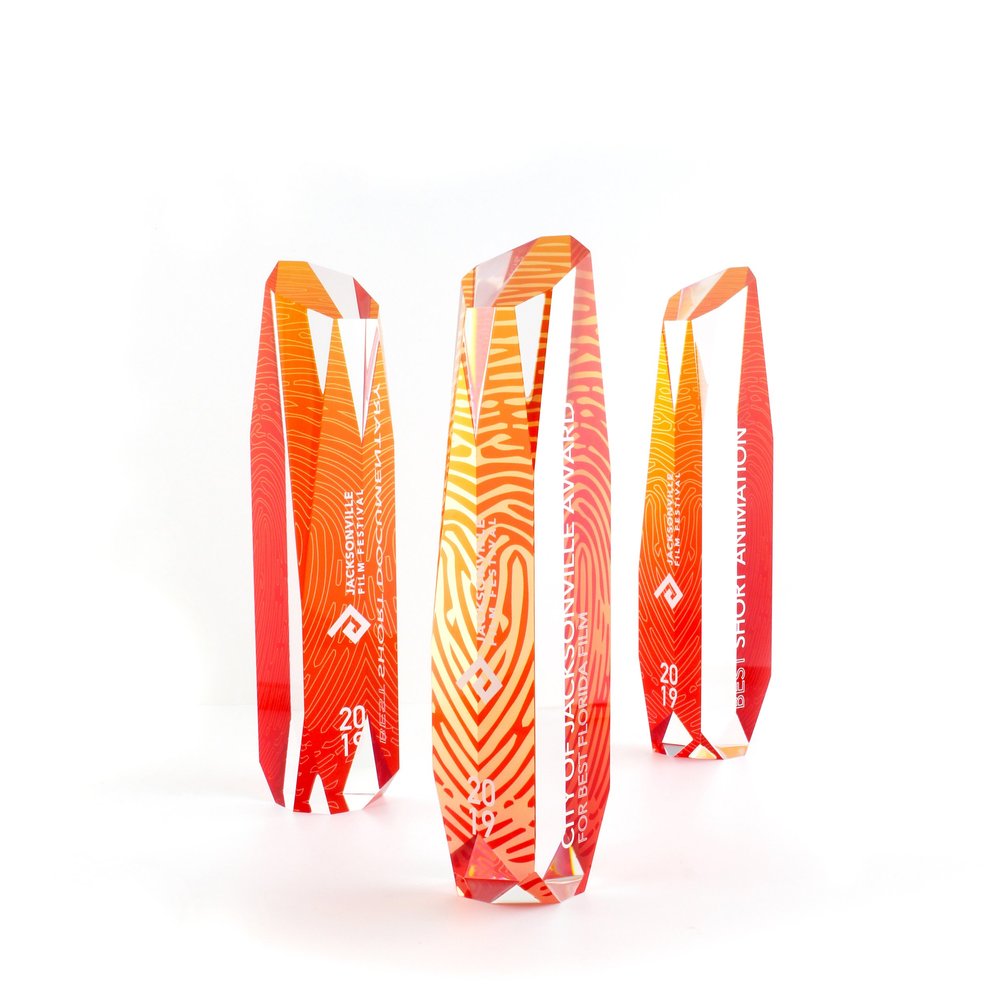 Shark Fin Acrylic Award