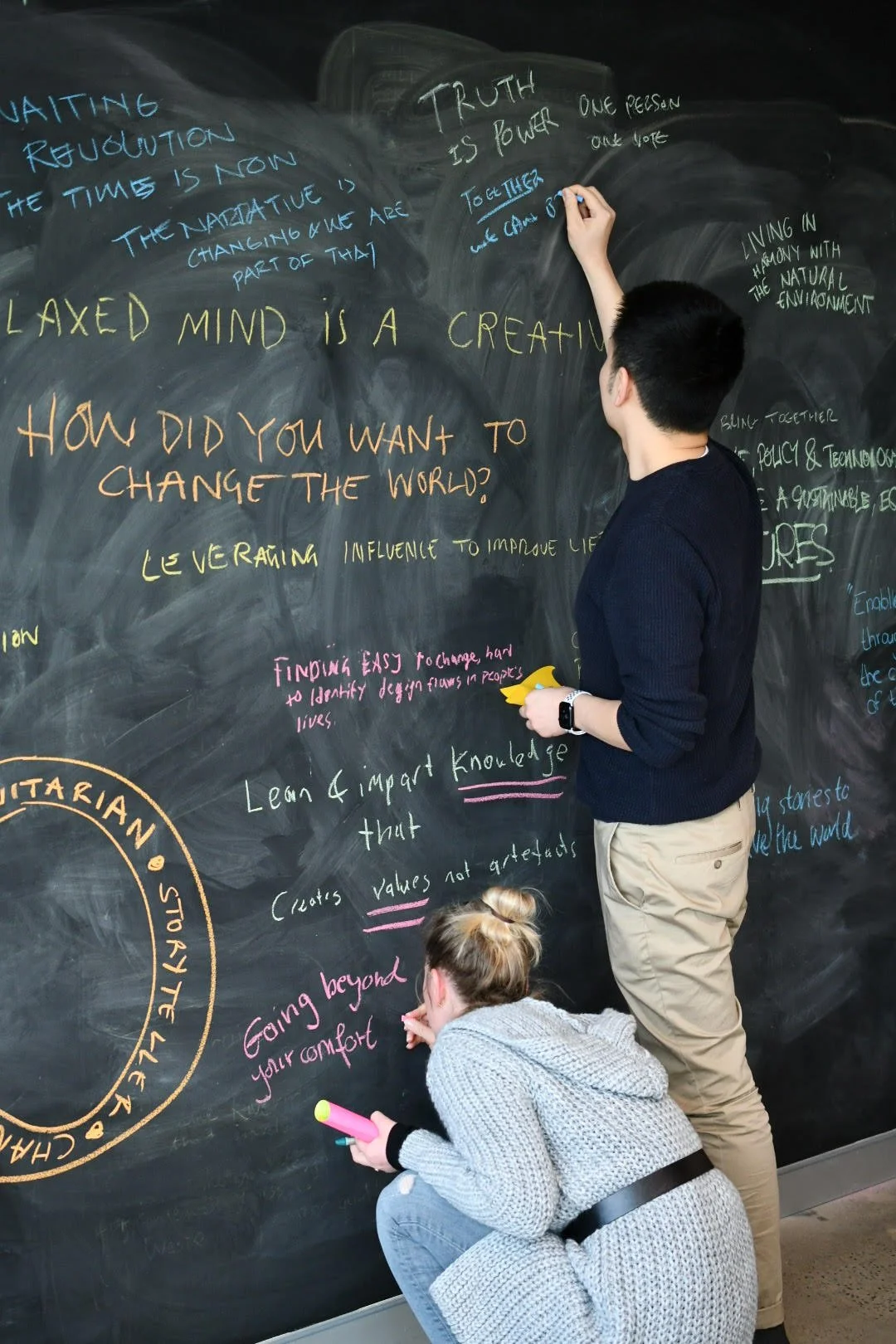 ThinkPlace office mural commission — BOHIE