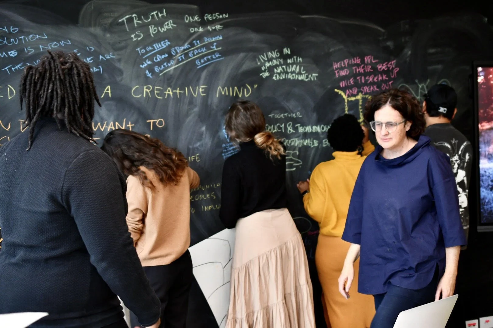 ThinkPlace office mural commission — BOHIE