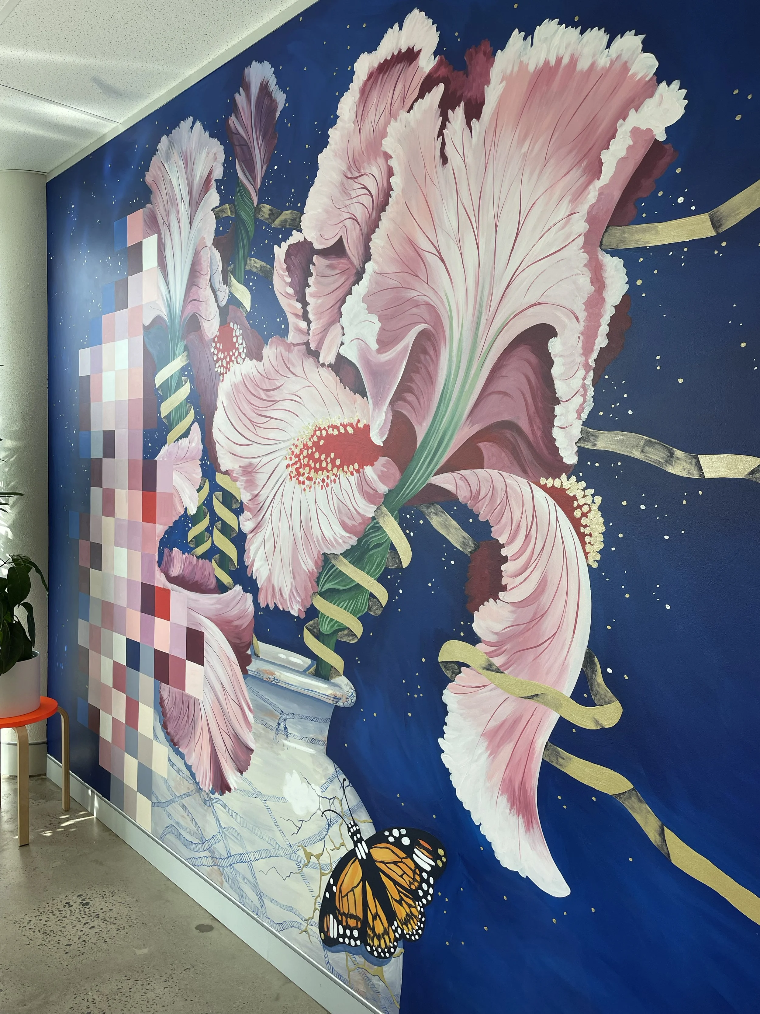 ThinkPlace office mural commission — BOHIE