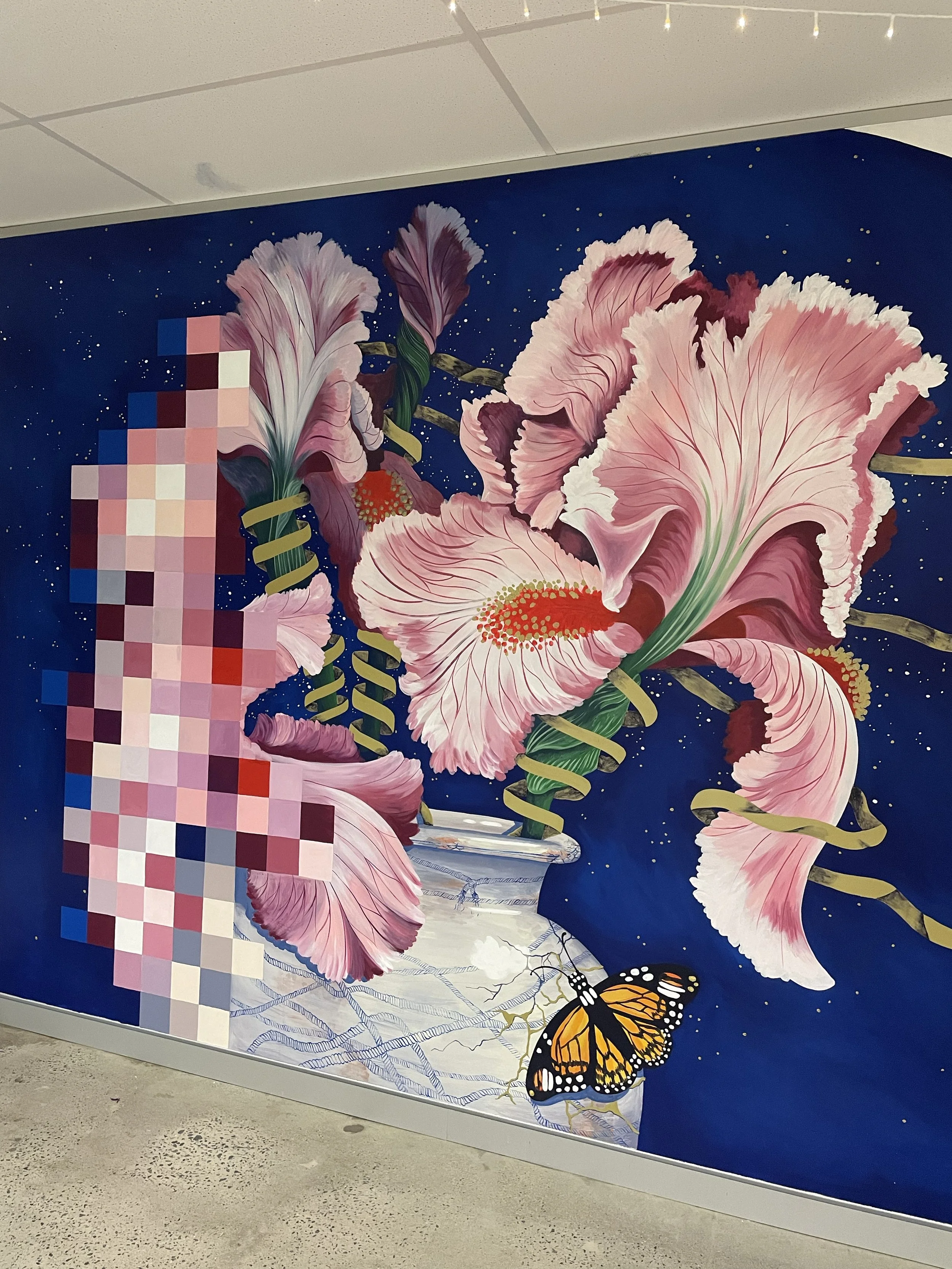 ThinkPlace office mural commission — BOHIE