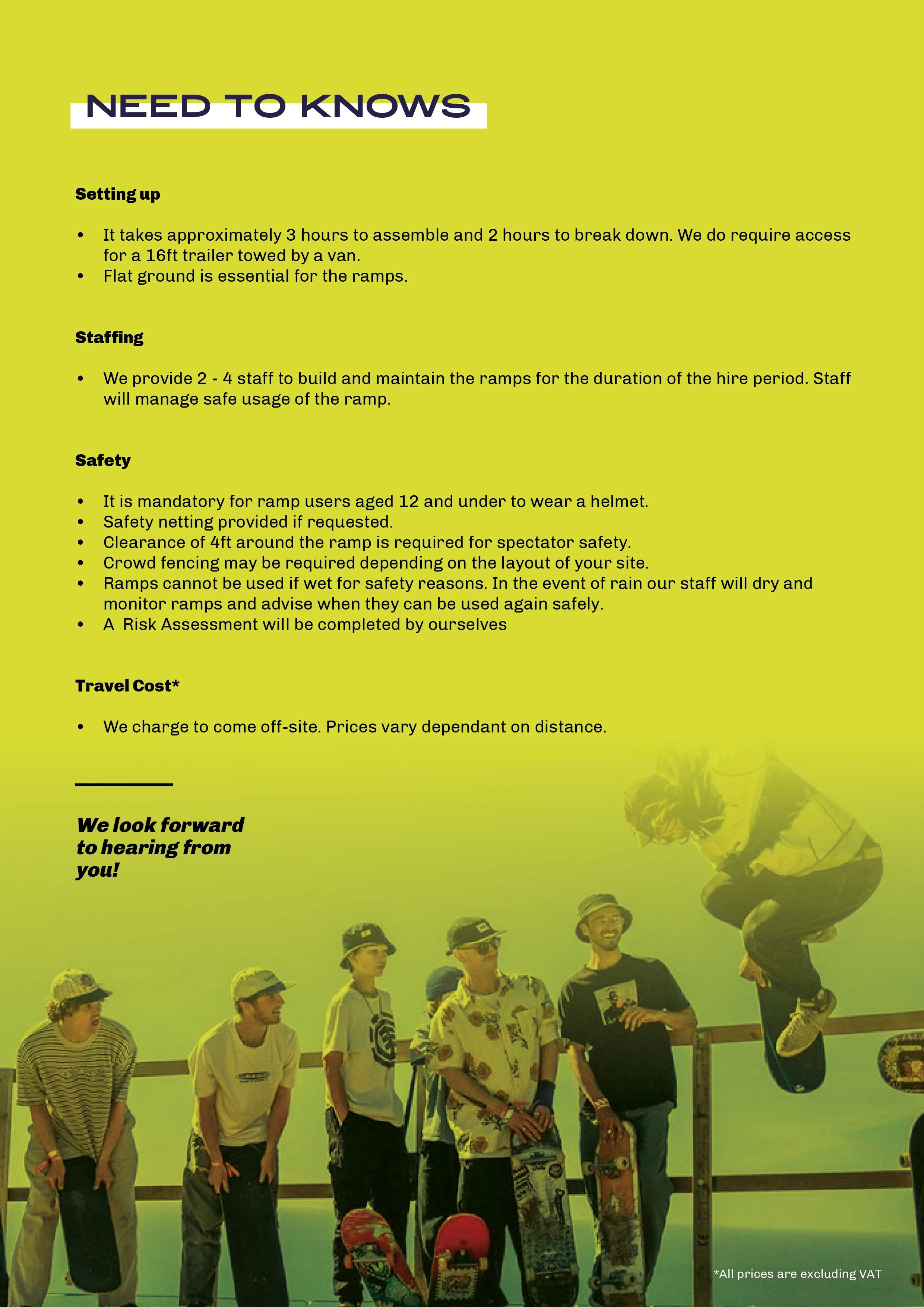 Ramp Hire — Campus Skateparks