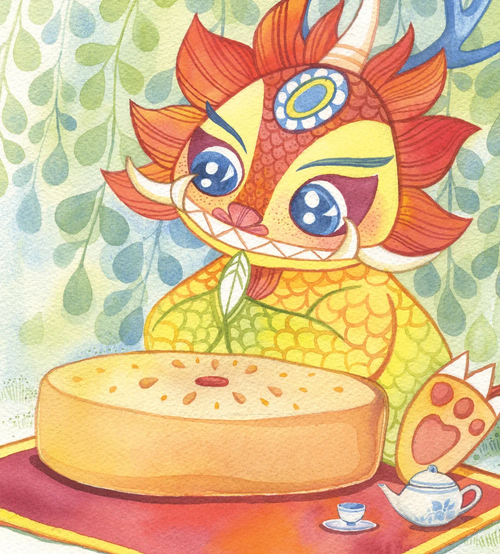 Nian Monster — Alina Chau