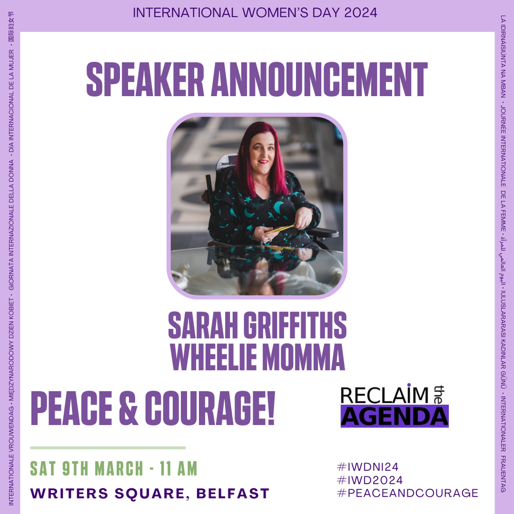 International Women's Day 2024 Speakers — Reclaim the Agenda