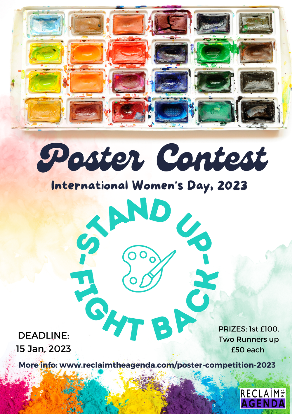 IWD Poster Competition — Reclaim the Agenda
