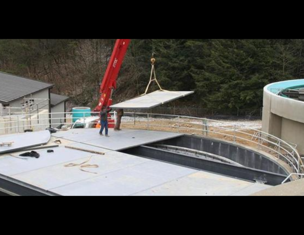 Glasssteel WALKABLE LAUNDER COVERS — Water and Wastewater Equipment In ...