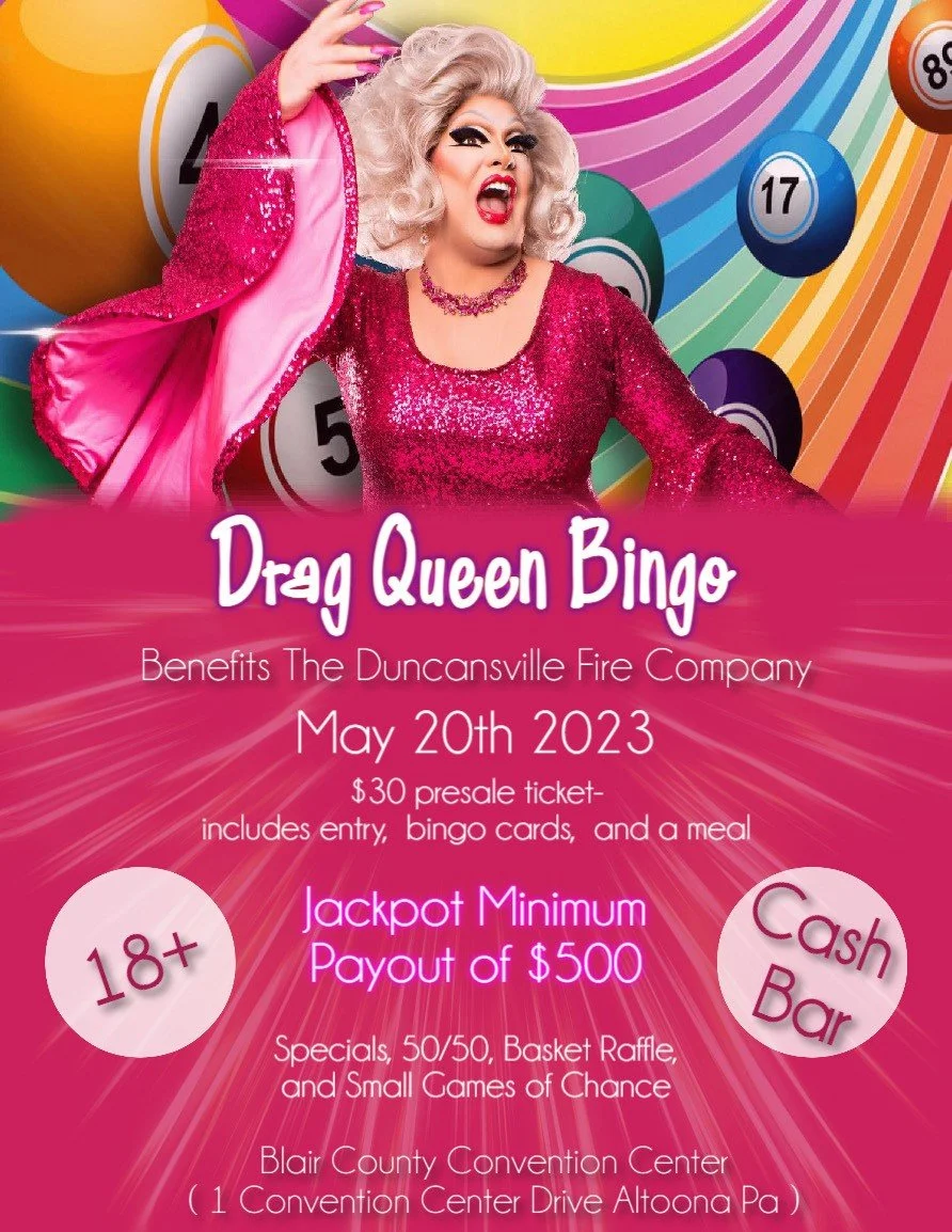 Drag Queen Bingo — Blair County Convention Center