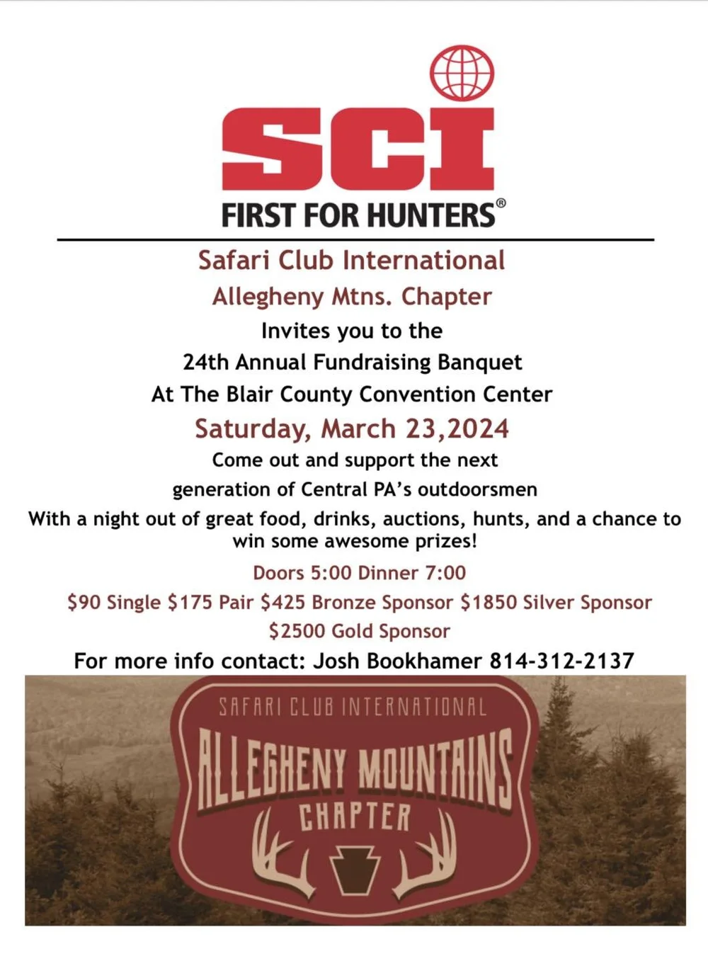 Safari Club International Fundraiser — Blair County Convention Center