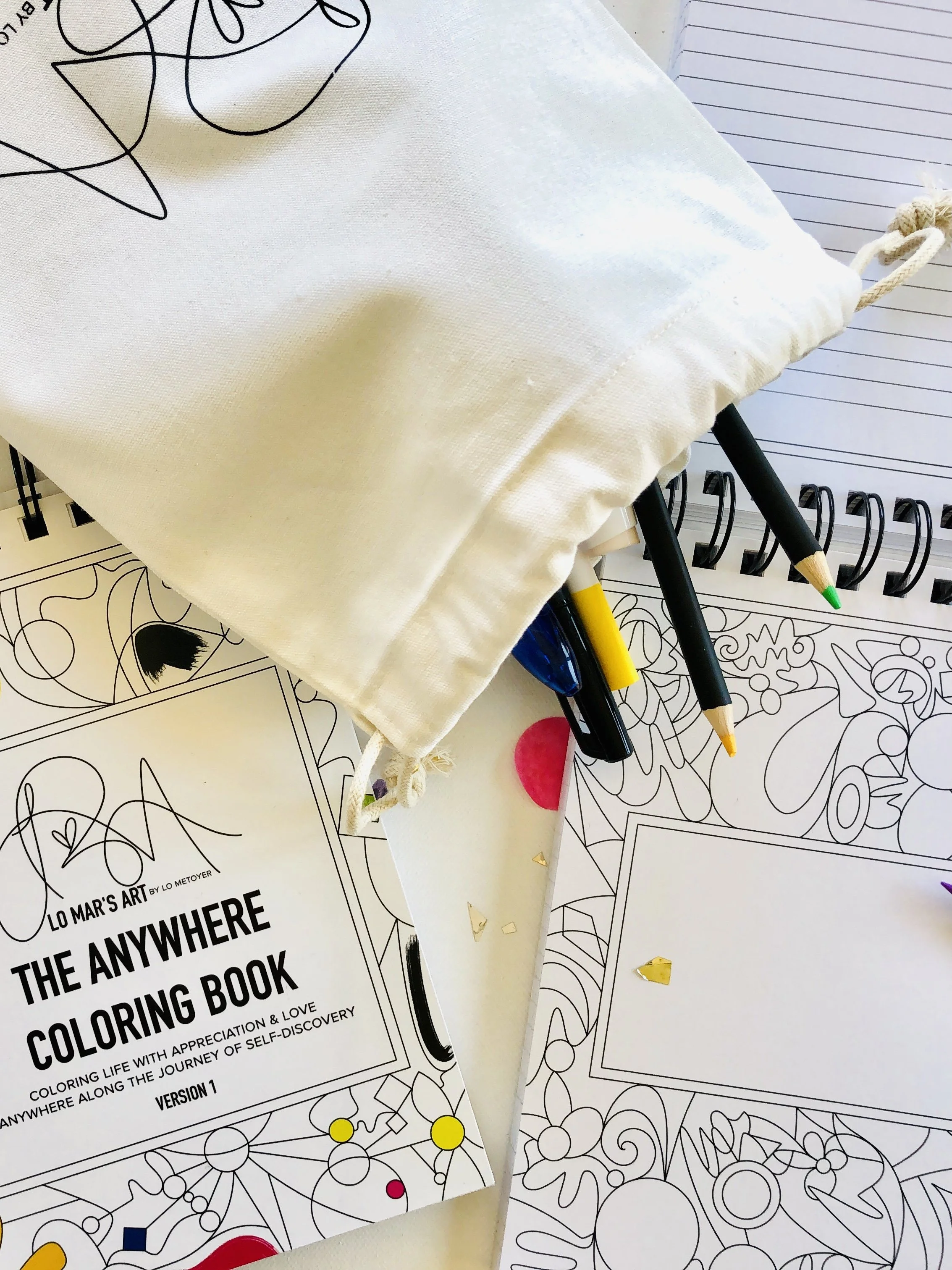 THE STORY BEHIND THE ANYWHERE COLORING BOOK BY LO MAR’S ART — Lo Mar's Art
