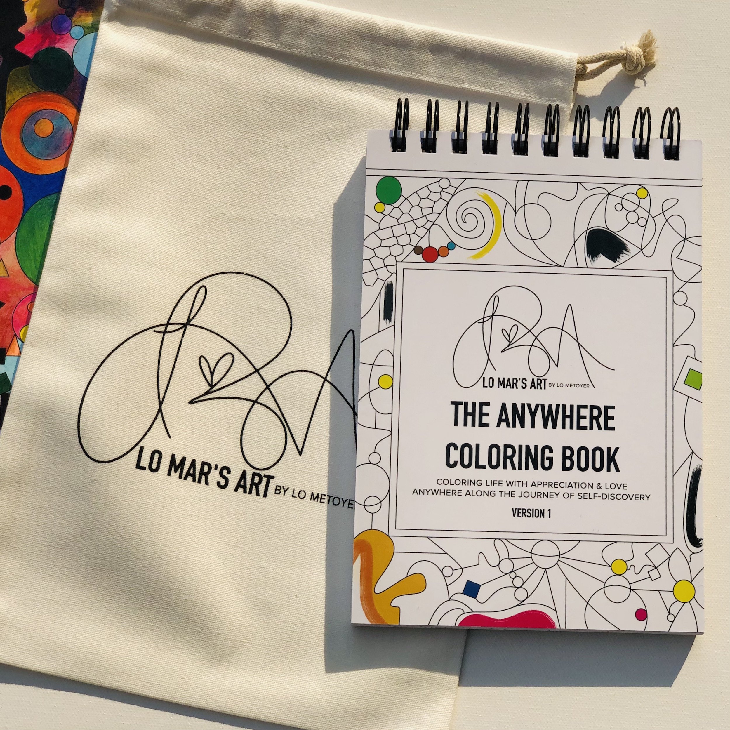 THE STORY BEHIND THE ANYWHERE COLORING BOOK BY LO MAR’S ART — Lo Mar's Art