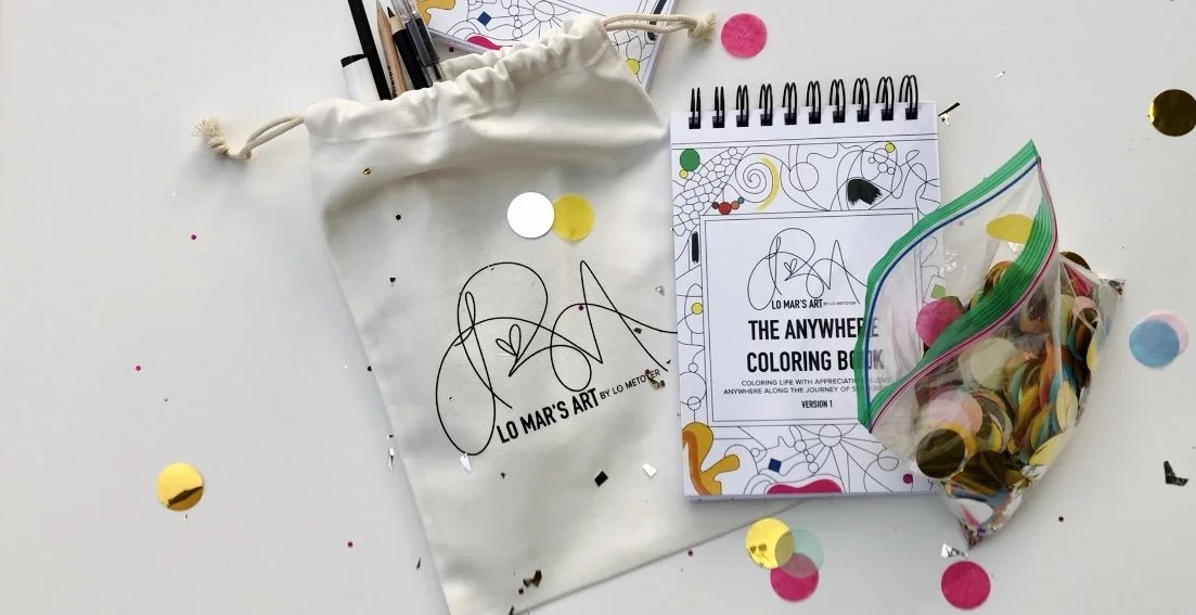 THE STORY BEHIND THE ANYWHERE COLORING BOOK BY LO MAR’S ART — Lo Mar's Art