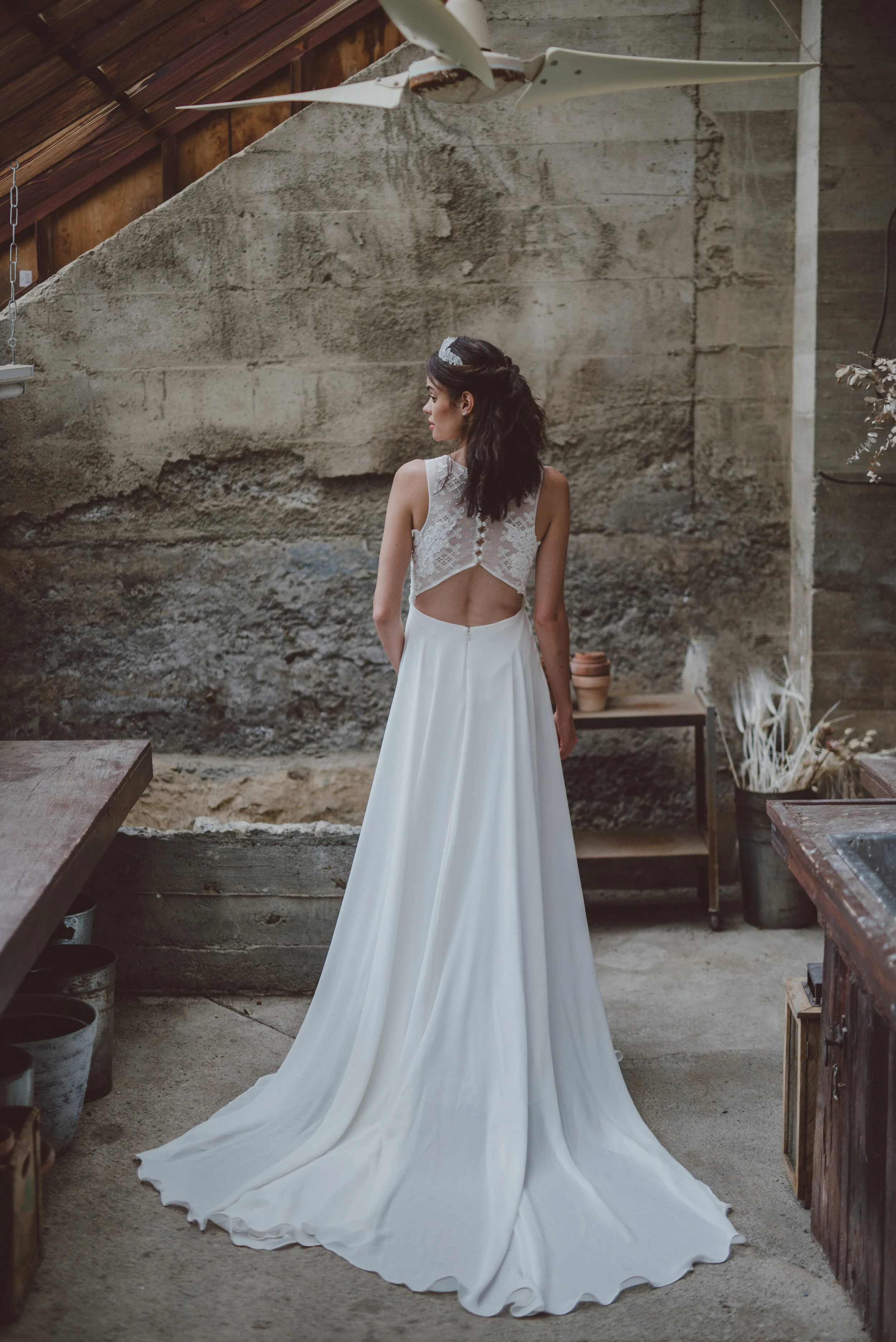 Layered Tulle Bridal Gowns - Dolly Gown | Loulette Bride — Loulette Bride