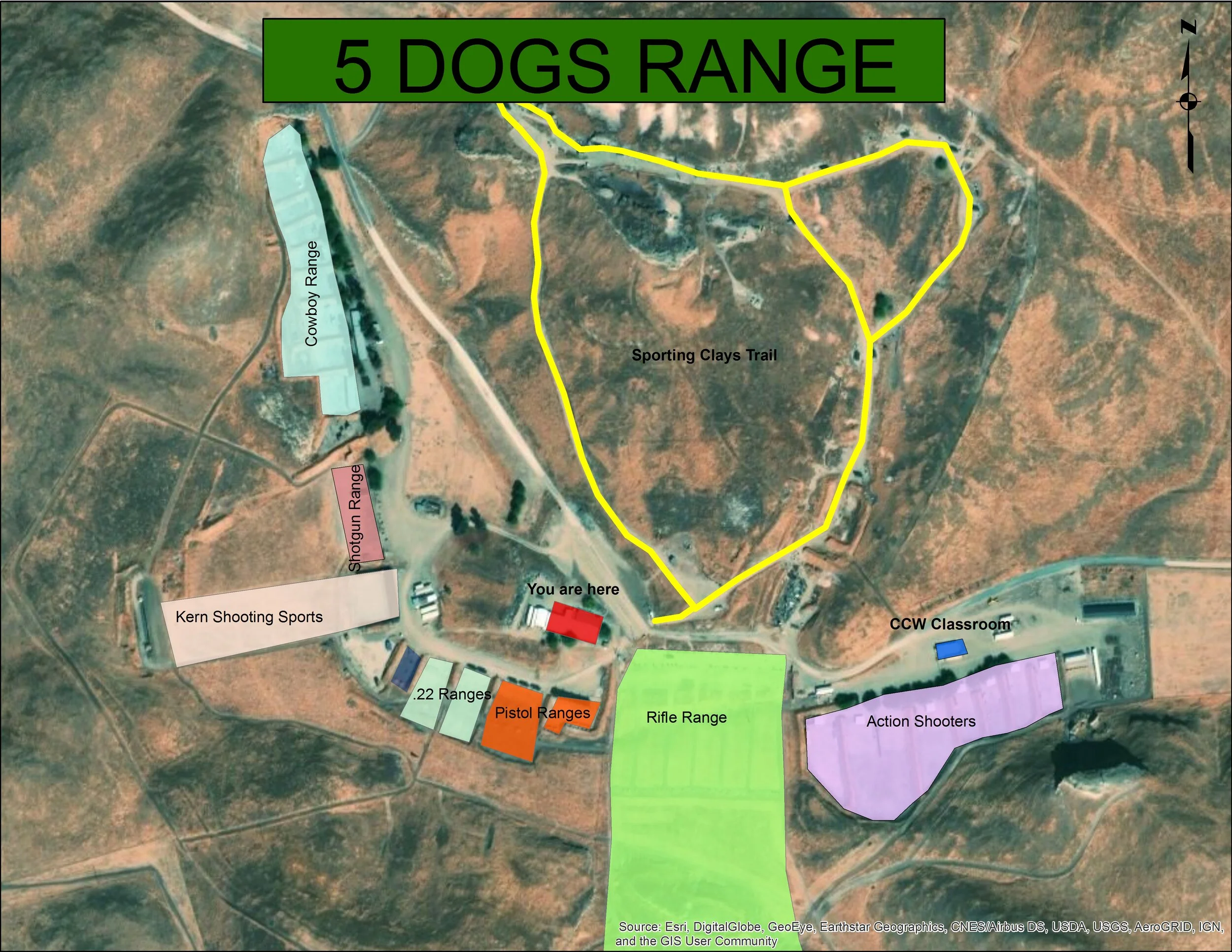 5 Dogs Range