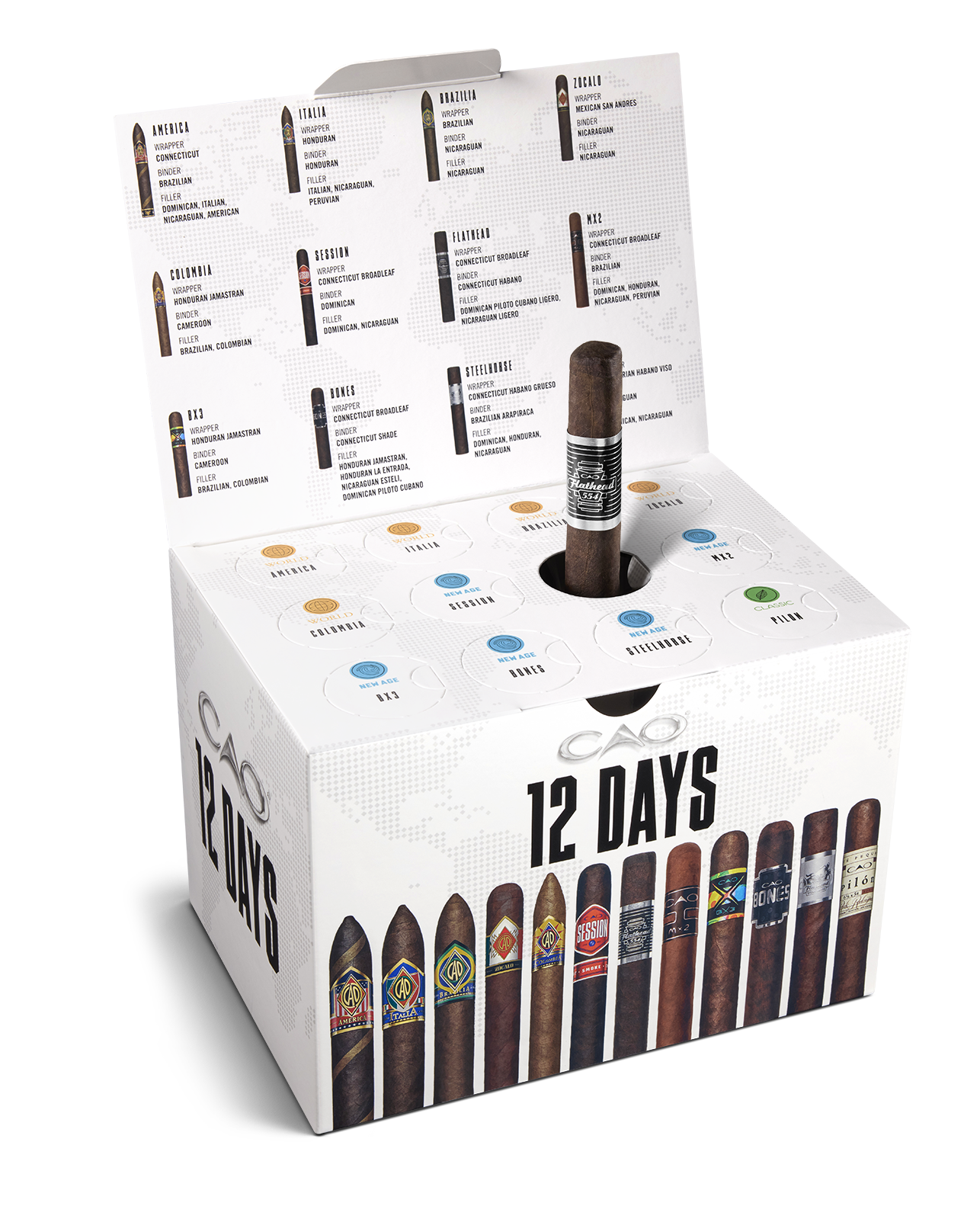 CAO Will Ring In The Holiday Season With Twelve Days Box | Smokin Tabacco