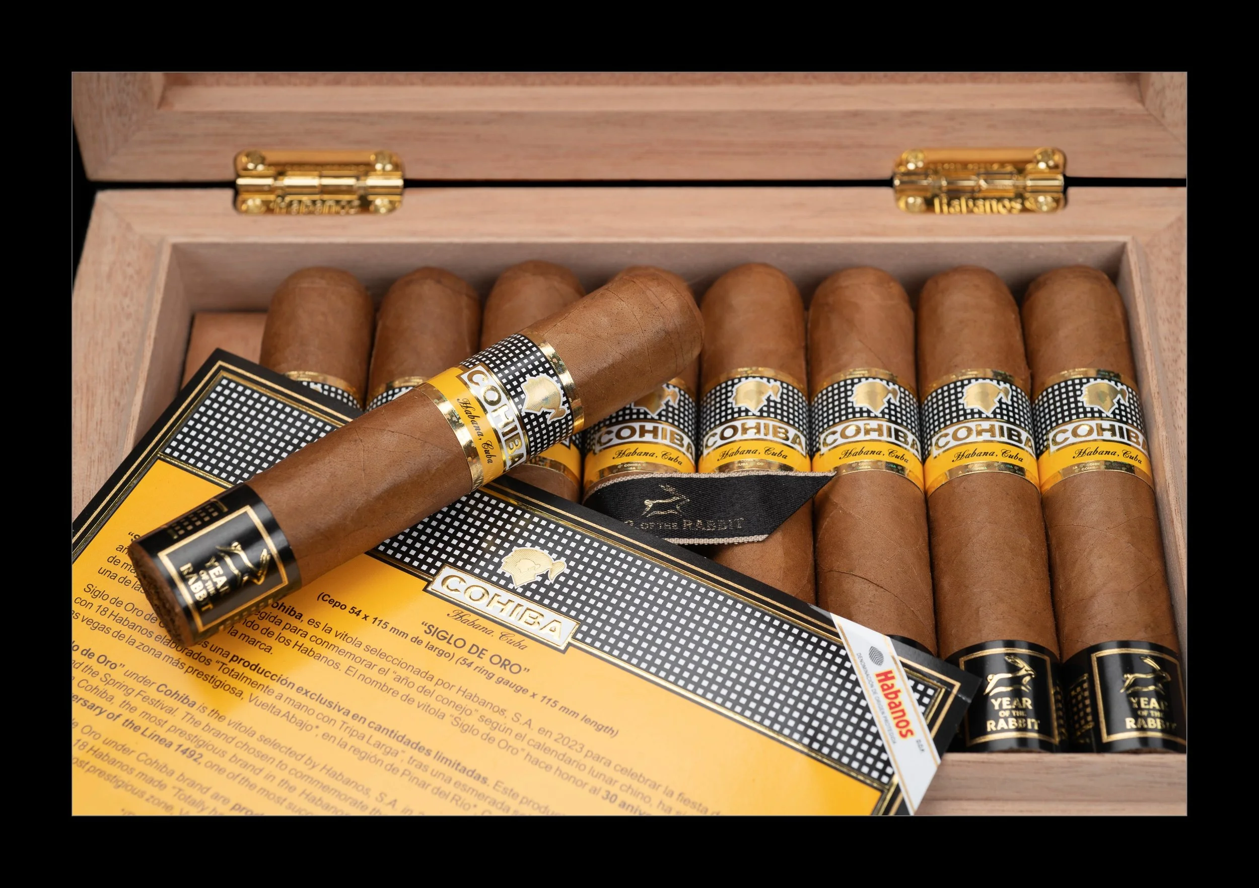 Habanos S.A. Announces Cohiba Siglo de Oro for Year for the Rabbit ...