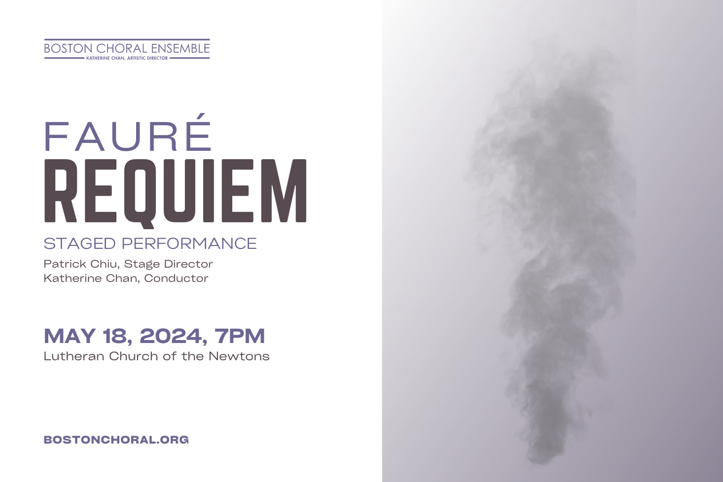 Fauré Requiem — Boston Choral Ensemble