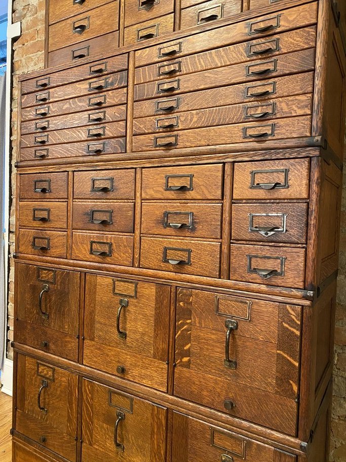 Antique Globe Wernicke Stacking File Cabinet and Barrister Bookcase ...