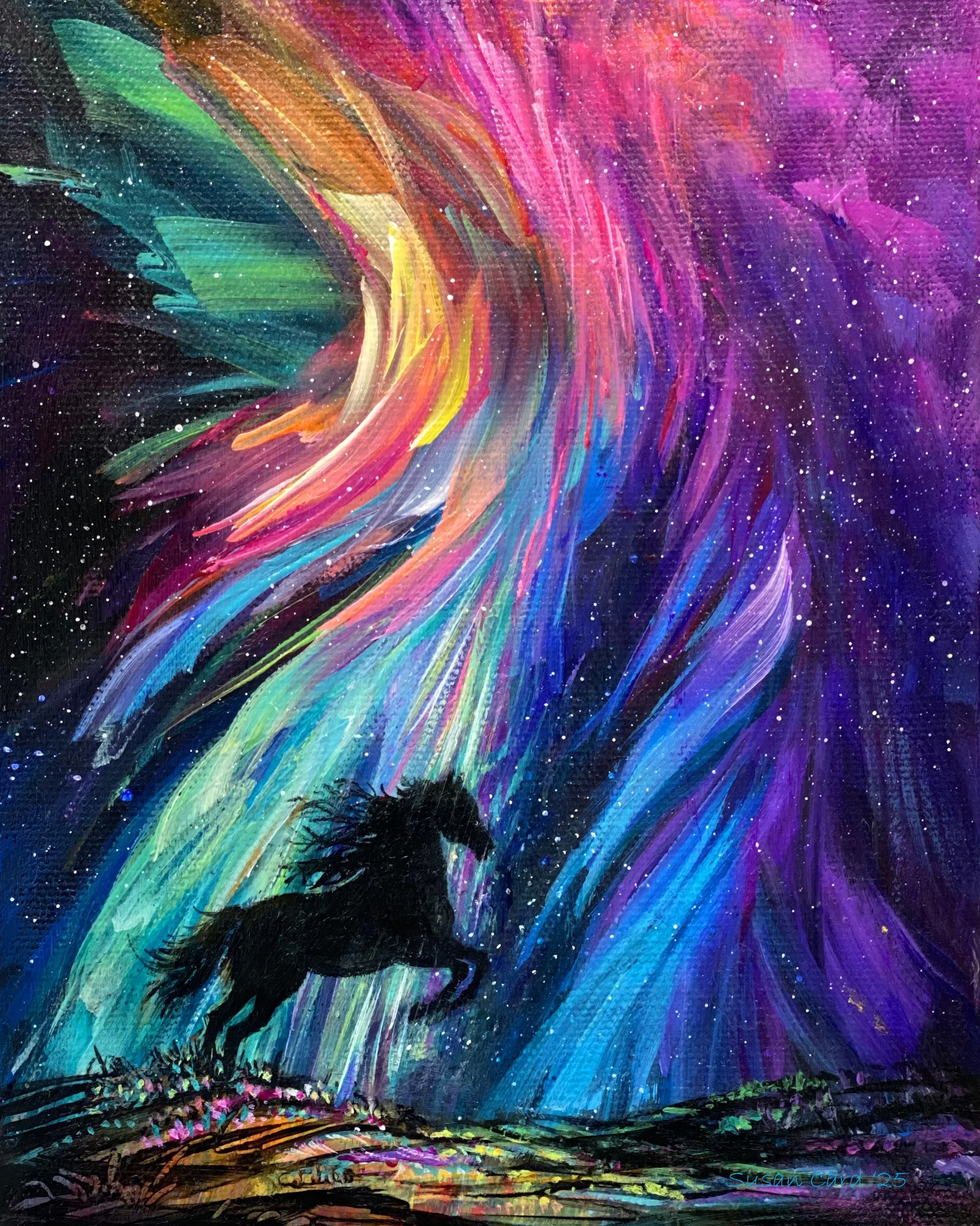 Northern Lights Print — Susan Card Fine Art