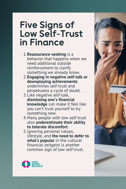 Self Trust and Money → How to Build Financial Self-Worth