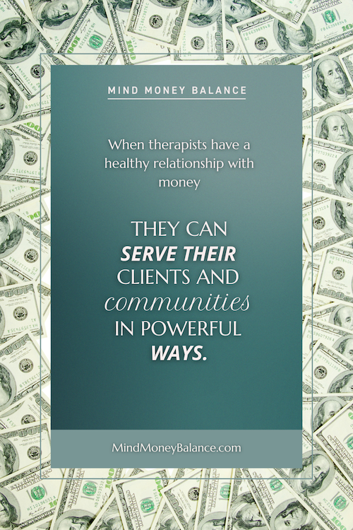 Money Mindset Tips For Therapists in Private Practice