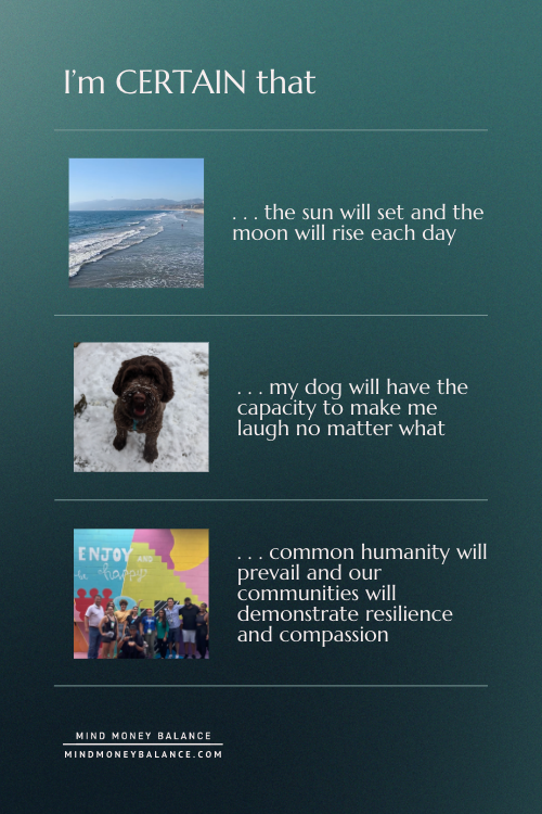 Certainty is my word of 2020. Why I'm more certain than ever