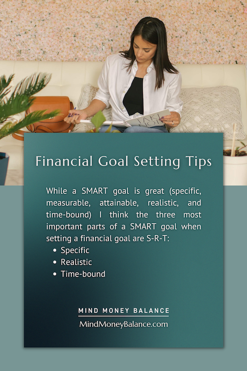 Financial Goal Setting → PLUS Tips On Maintaining Financial Momentum
