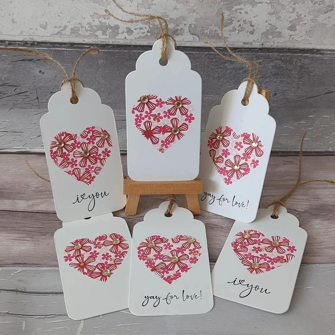 Handmade Cards, Tags, Die Cuts & Stampin'Up Demonstrator