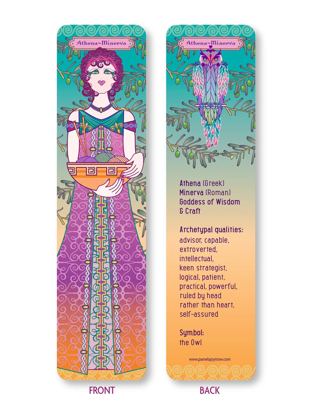 Minerva Roman Goddess Symbols