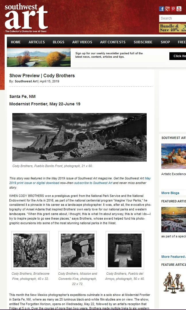 Press & Media — Cody S. Brothers