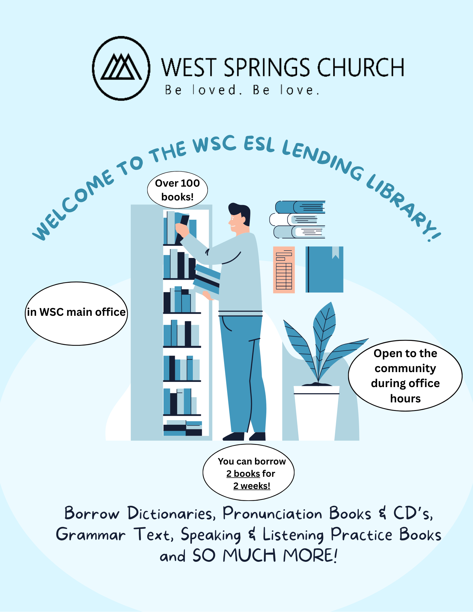English Language Learners — West Springs Church