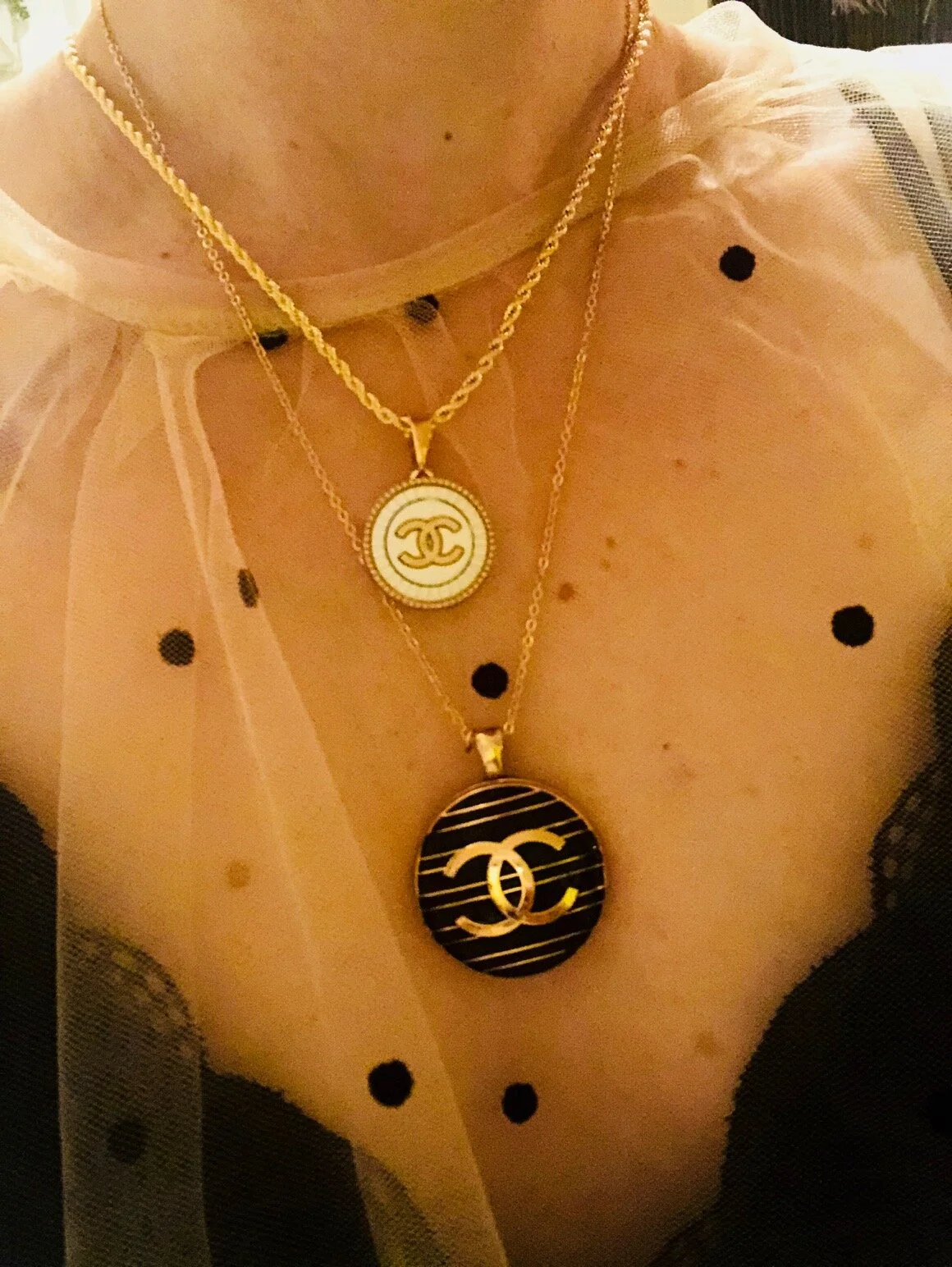 Chanel Button Jewelry