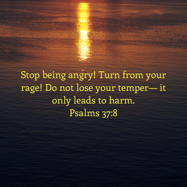 12 Scriptures Dealing with Anger — Papa Shaun's Corner