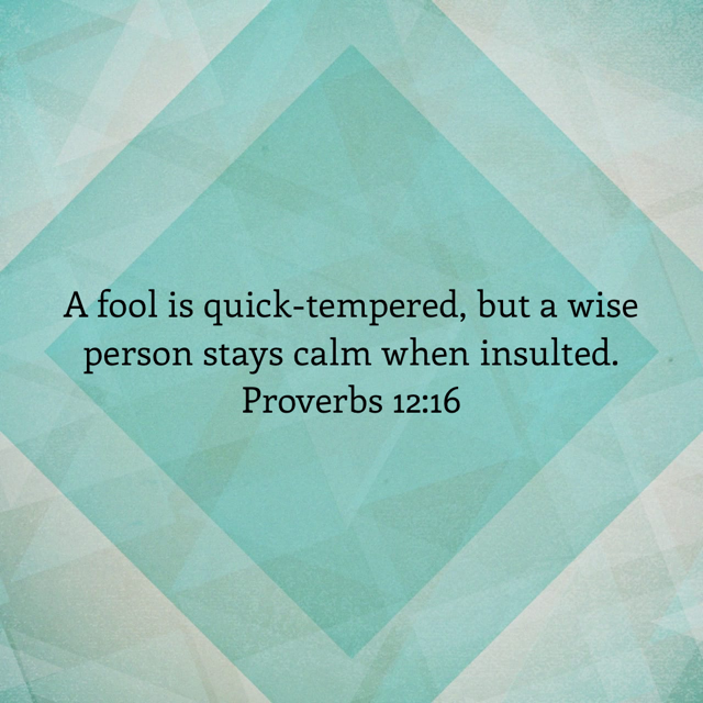 12 Scriptures Dealing with Anger — Papa Shaun's Corner