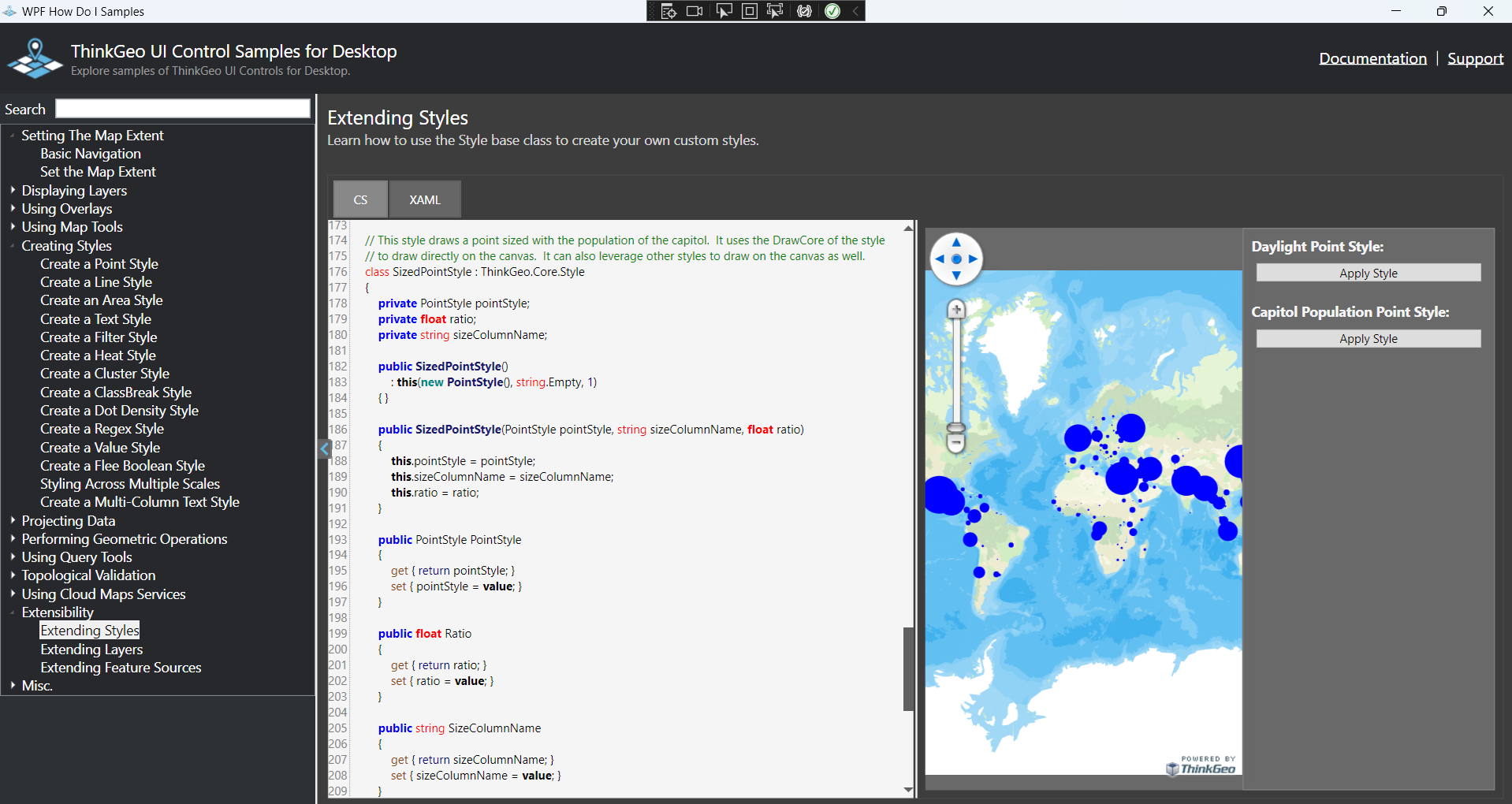 ThinkGeo Basics: Styles — ThinkGeo, GIS Mapping Made Easy